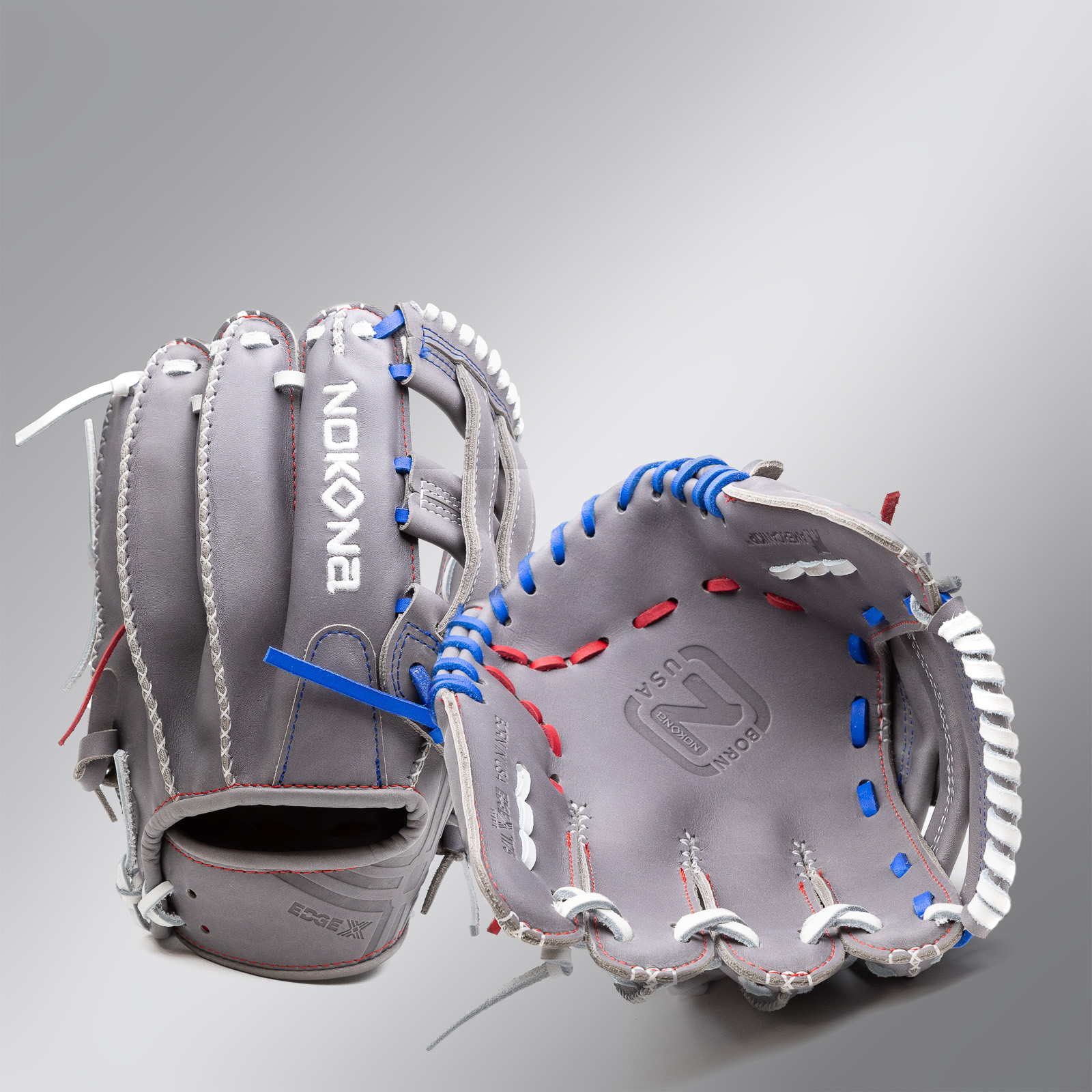 Born in USA 1175 11.75" EdgeX® Hybrid H Web Infield Glove - Nokona Ballgloves
