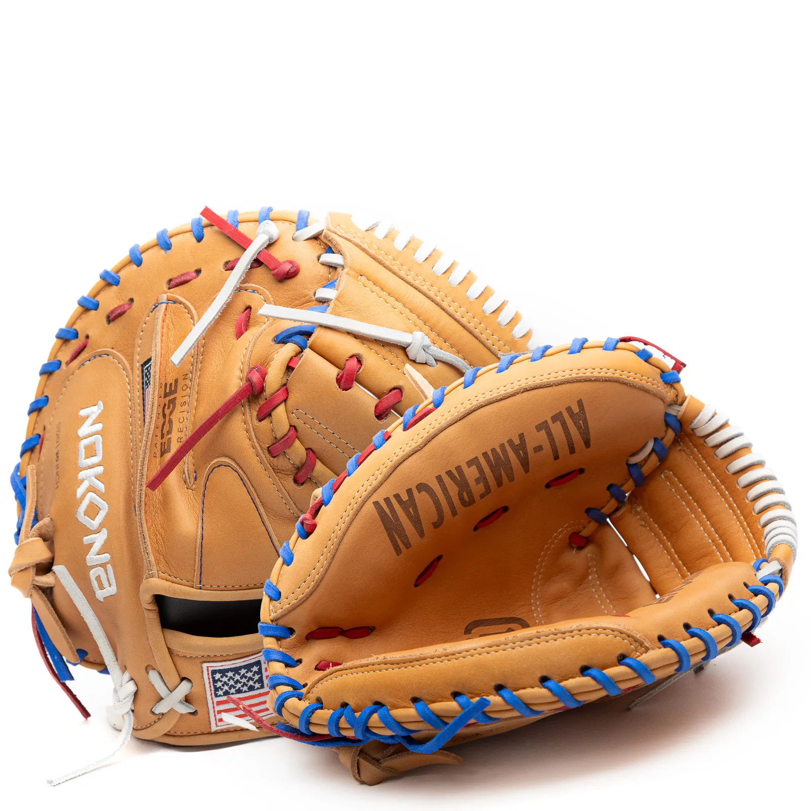 S1-EP120POP Tan 30" Closed Web 10U Catchers Mitt - Nokona Ballgloves