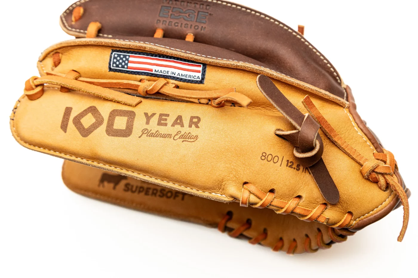 Alpha EP S-800 12.5" H Web 16U Outfield Glove - Nokona Ballgloves